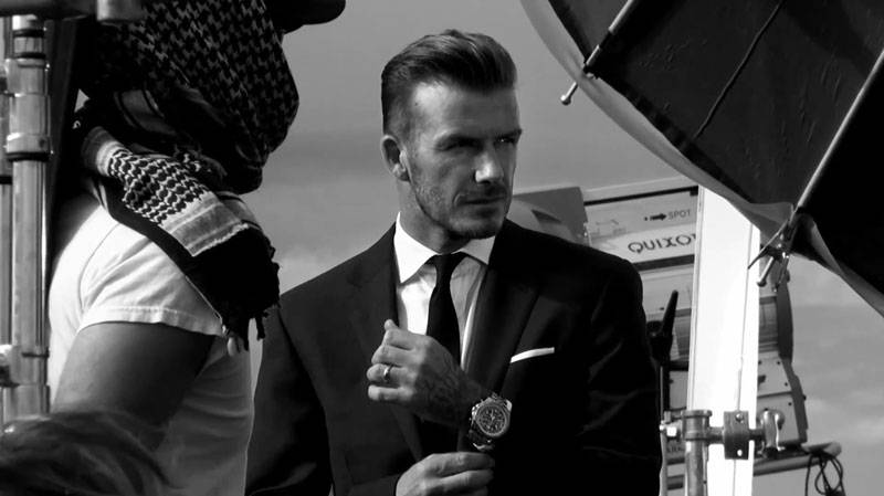 The Making of David Beckham for 'Breitling for Bentley' Campaign | SENATUS