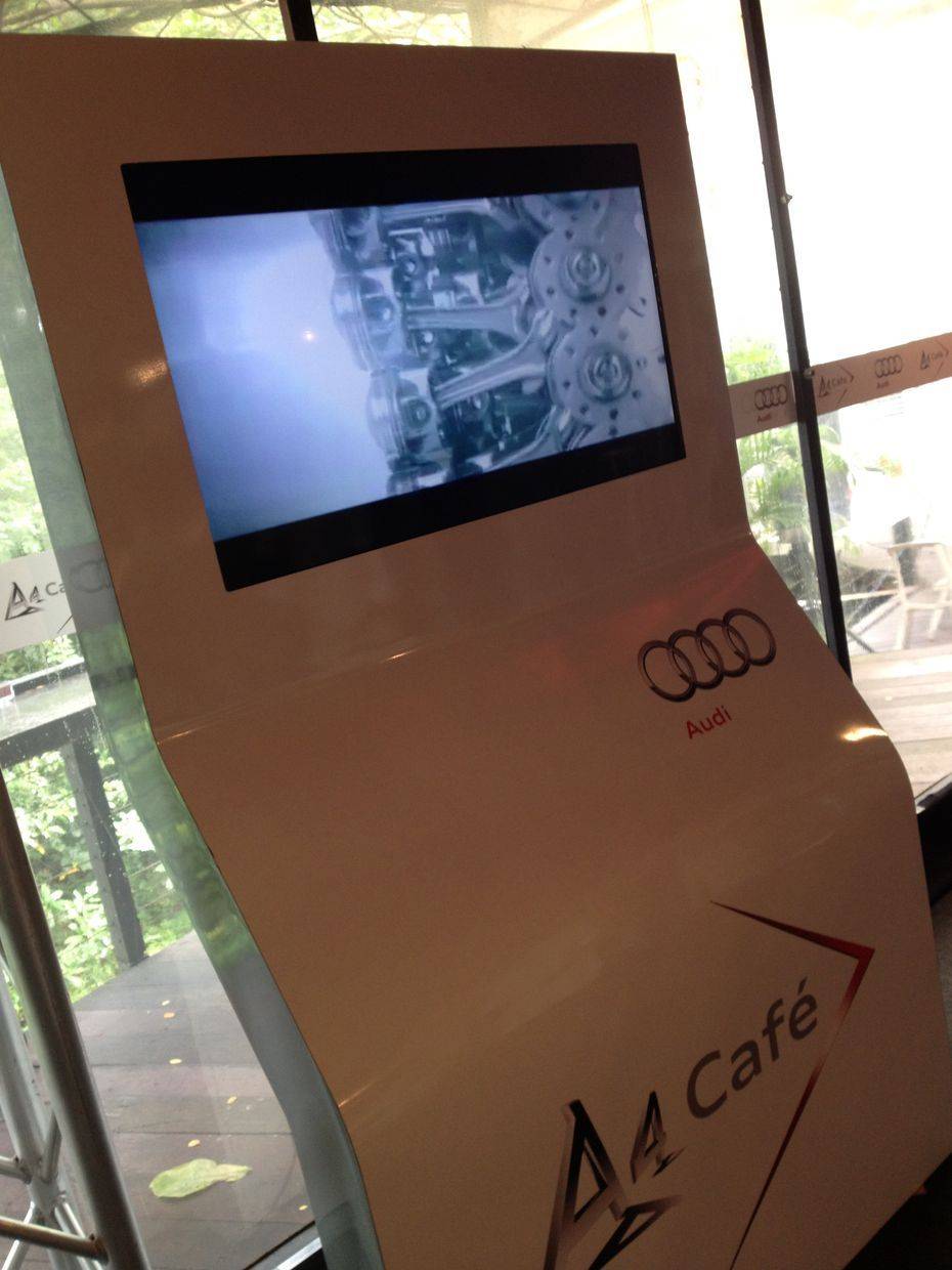 The Audi A4 Cafe in Singapore | SENATUS