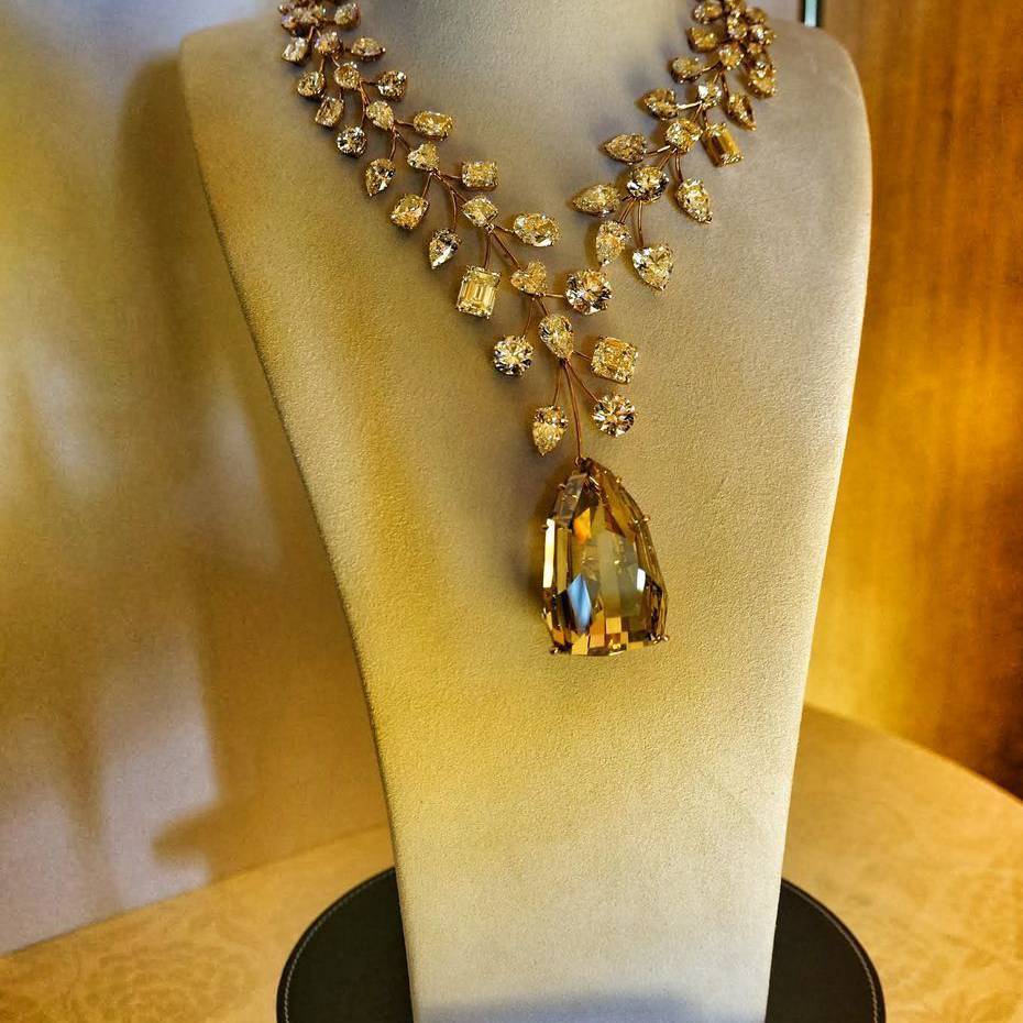 The World's Most Valuable Necklace by Mouwad in Singapore for JewelFest ...