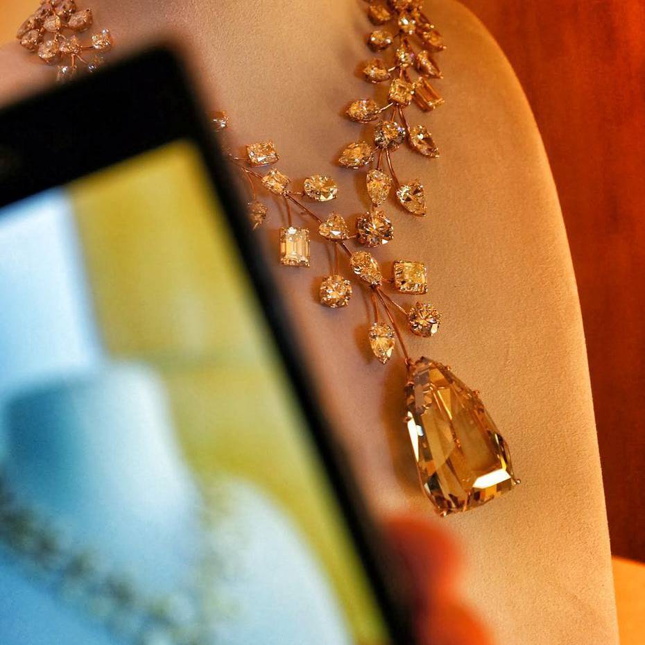 The World's Most Valuable Necklace by Mouwad in Singapore for JewelFest ...