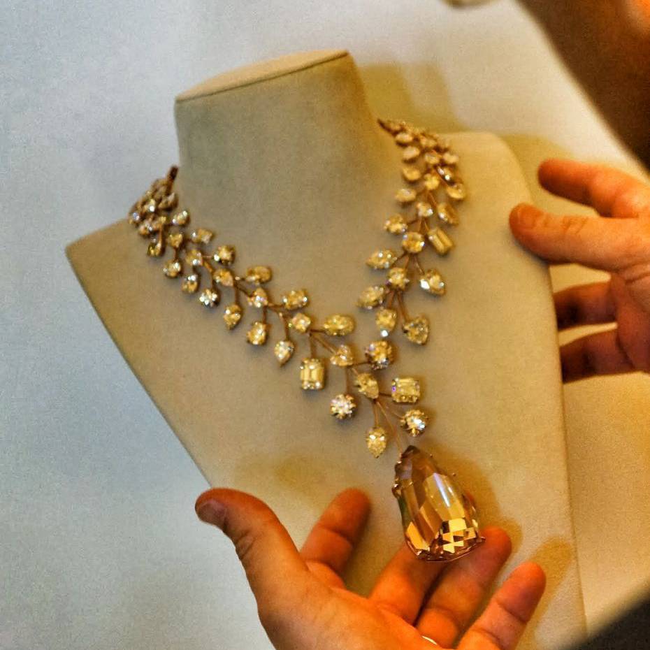 The World's Most Valuable Necklace by Mouwad in Singapore for JewelFest ...