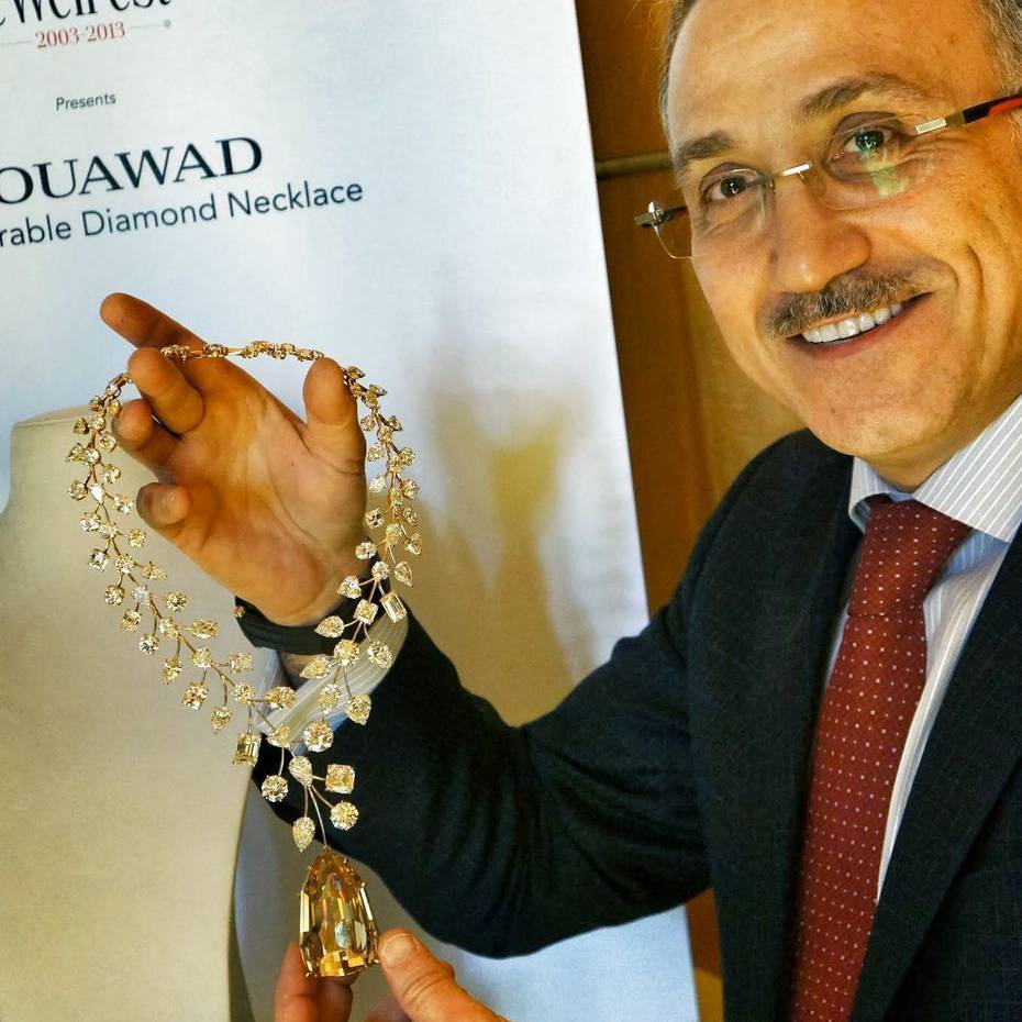 The World's Most Valuable Necklace by Mouwad in Singapore for JewelFest ...