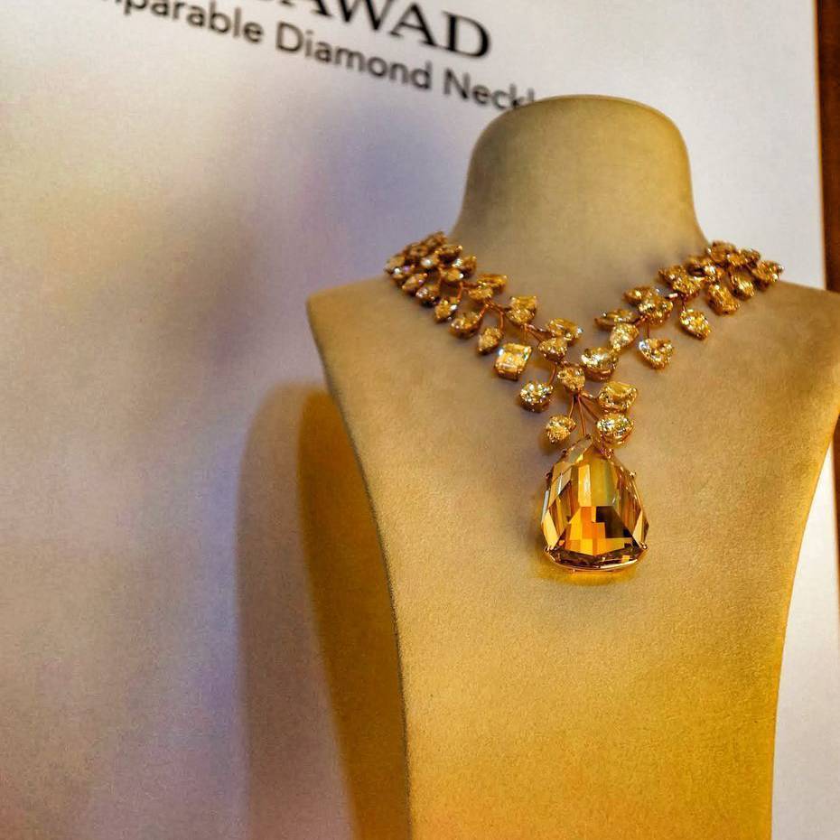 The World's Most Valuable Necklace by Mouwad in Singapore for JewelFest ...