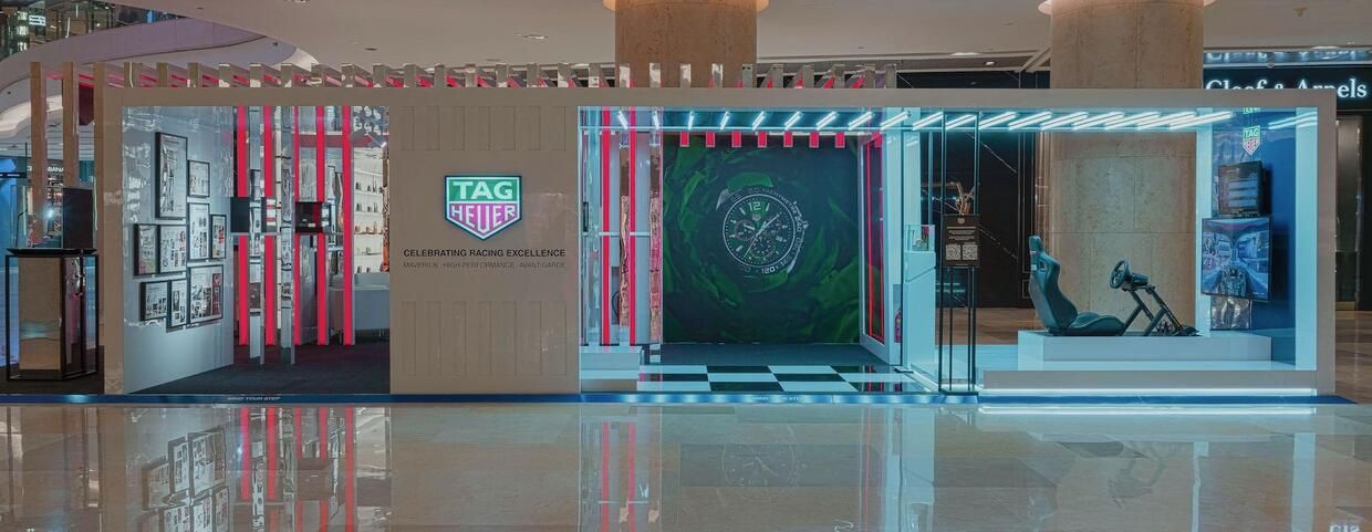 TAG Heuer Racing Experience Pop-up at ION Orchard | SENATUS