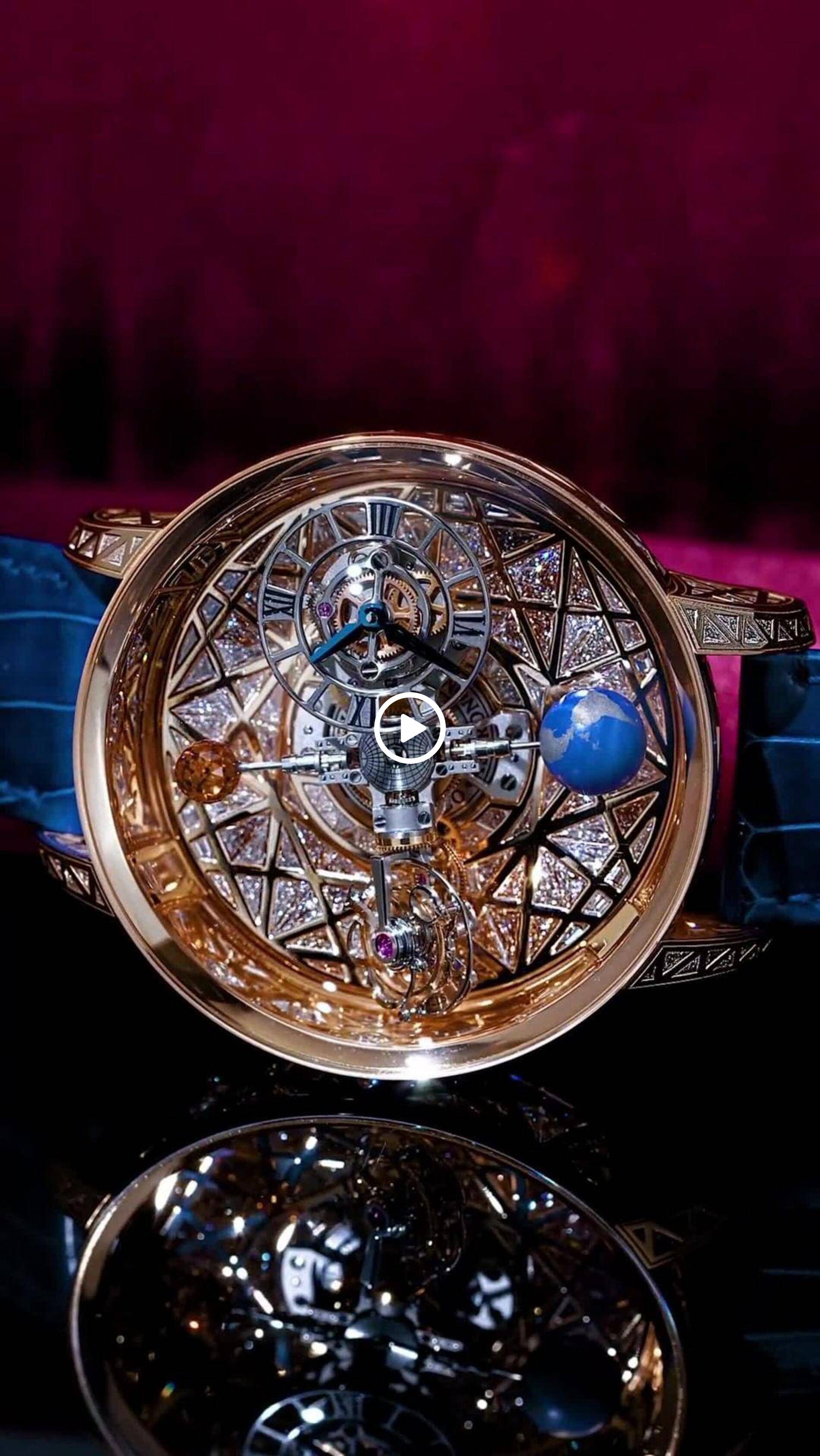 Jacob & Co Astronomia Meteorite Triangle Diamonds | SENATUS