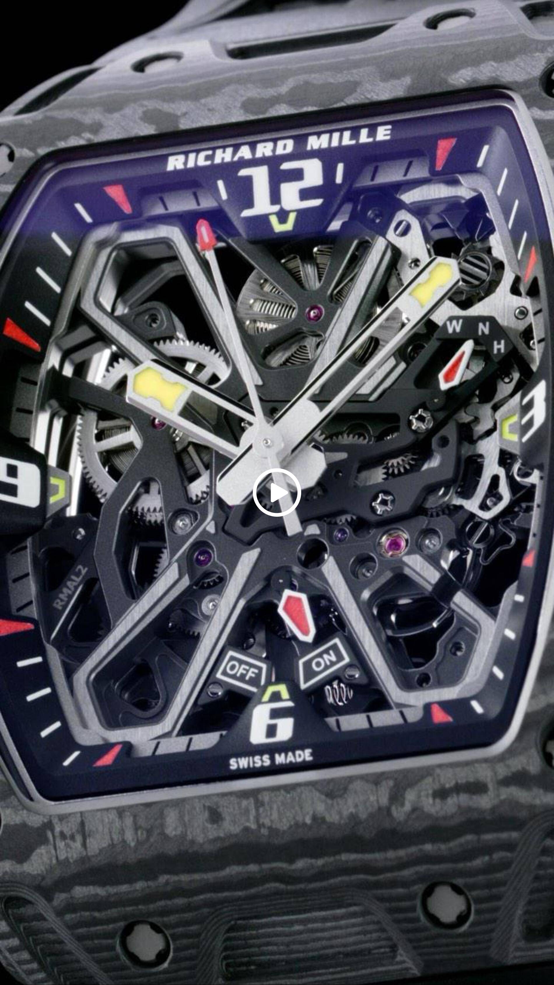 Richard Mille RM 35-03 in Carbon TPT® for Rafa Nadal | SENATUS
