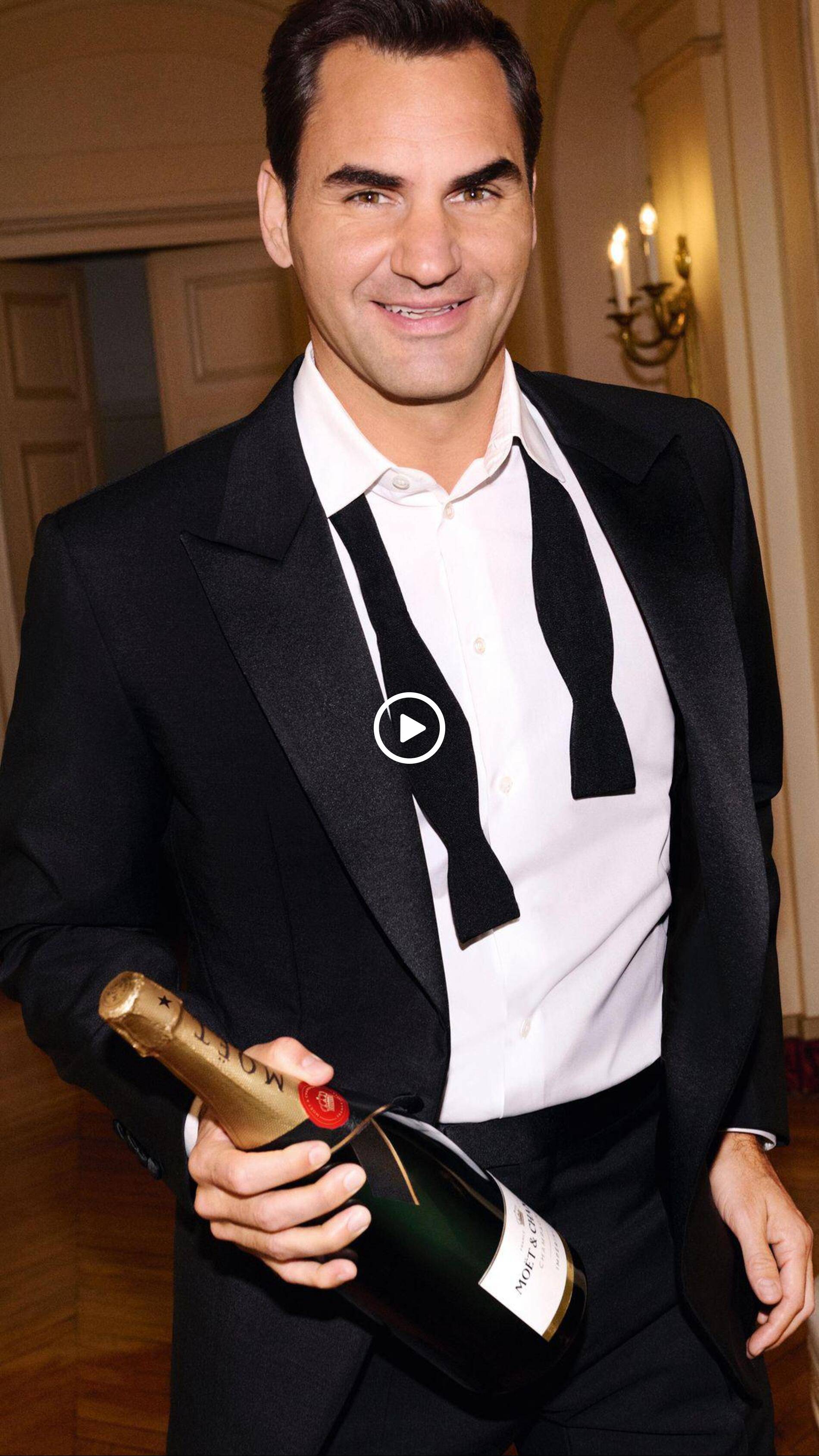 Roger Federer hosts Moët & Chandon dinner | SENATUS