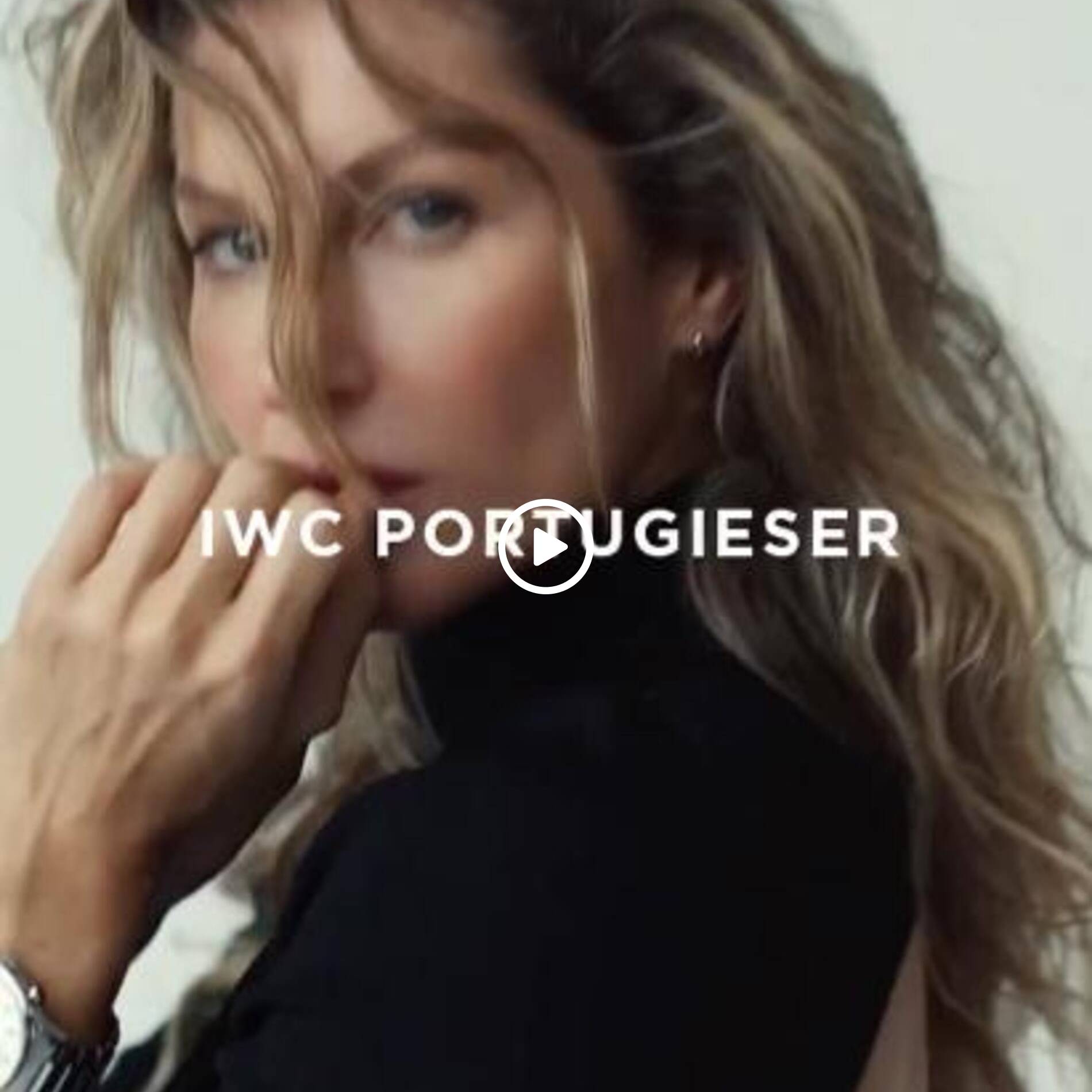 Gisele Bündchen in the IWC Portugieser campaign | SENATUS