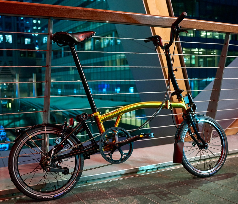 Brompton Bicycle ‘20 Years in Asia’ Gold Edition | SENATUS