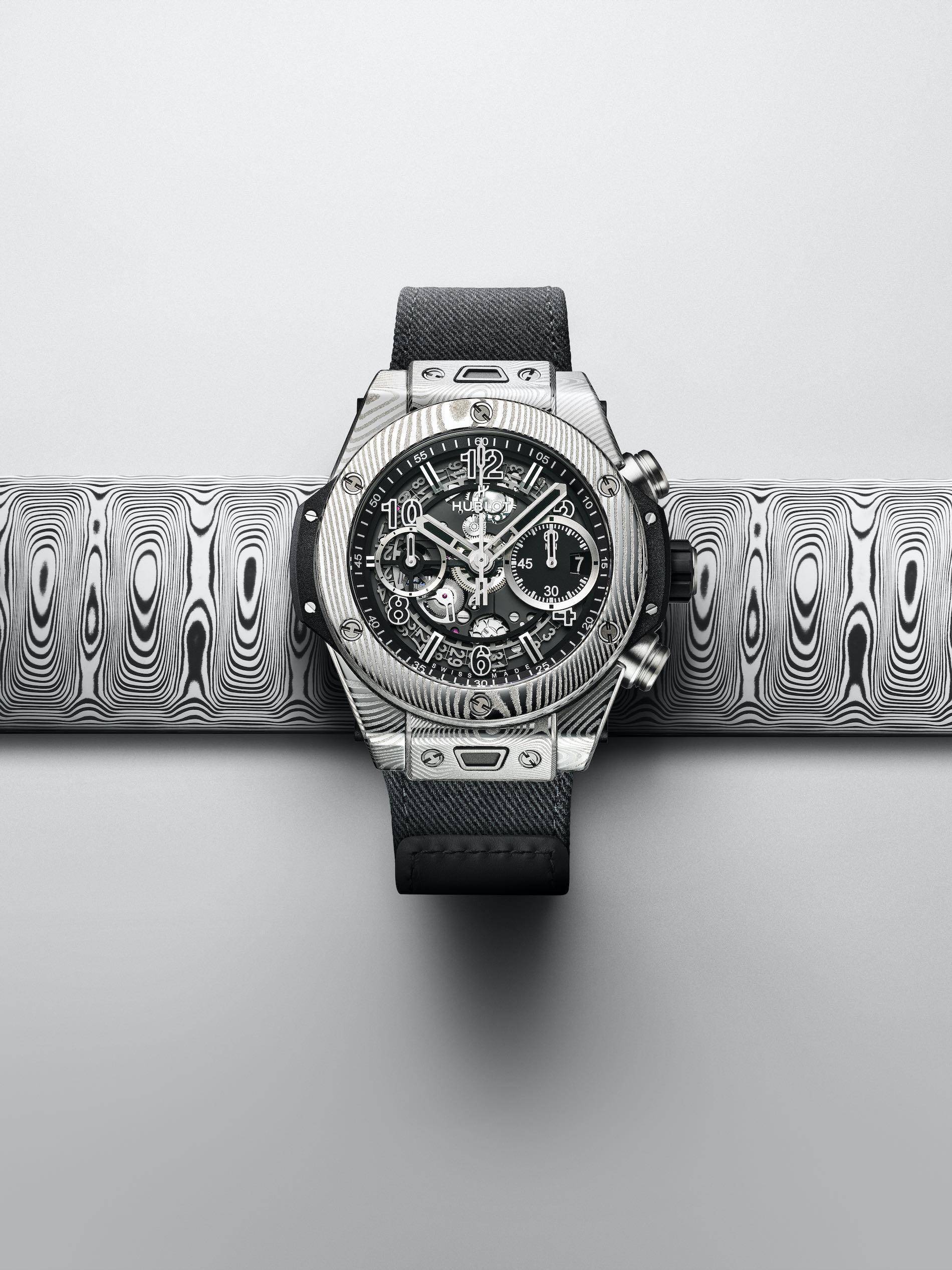 Hublot launches the Big Bang Unico Gourmet timepiece, made of Damascus ...