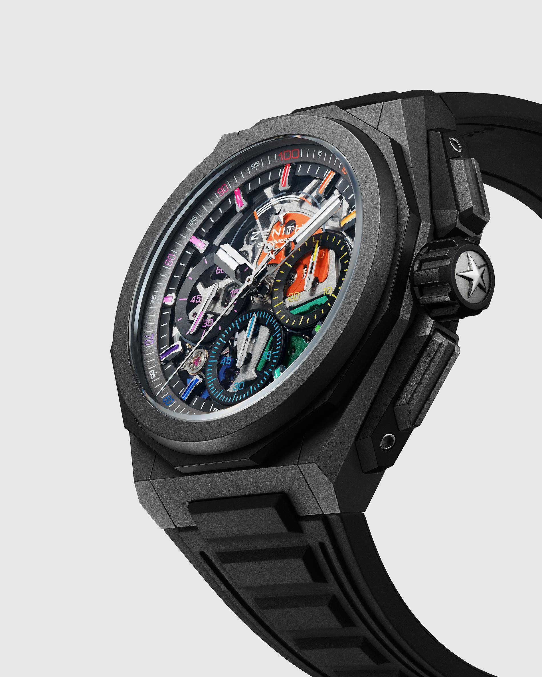 Zenith paints time in technicolor with the new Defy Extreme Chroma ...
