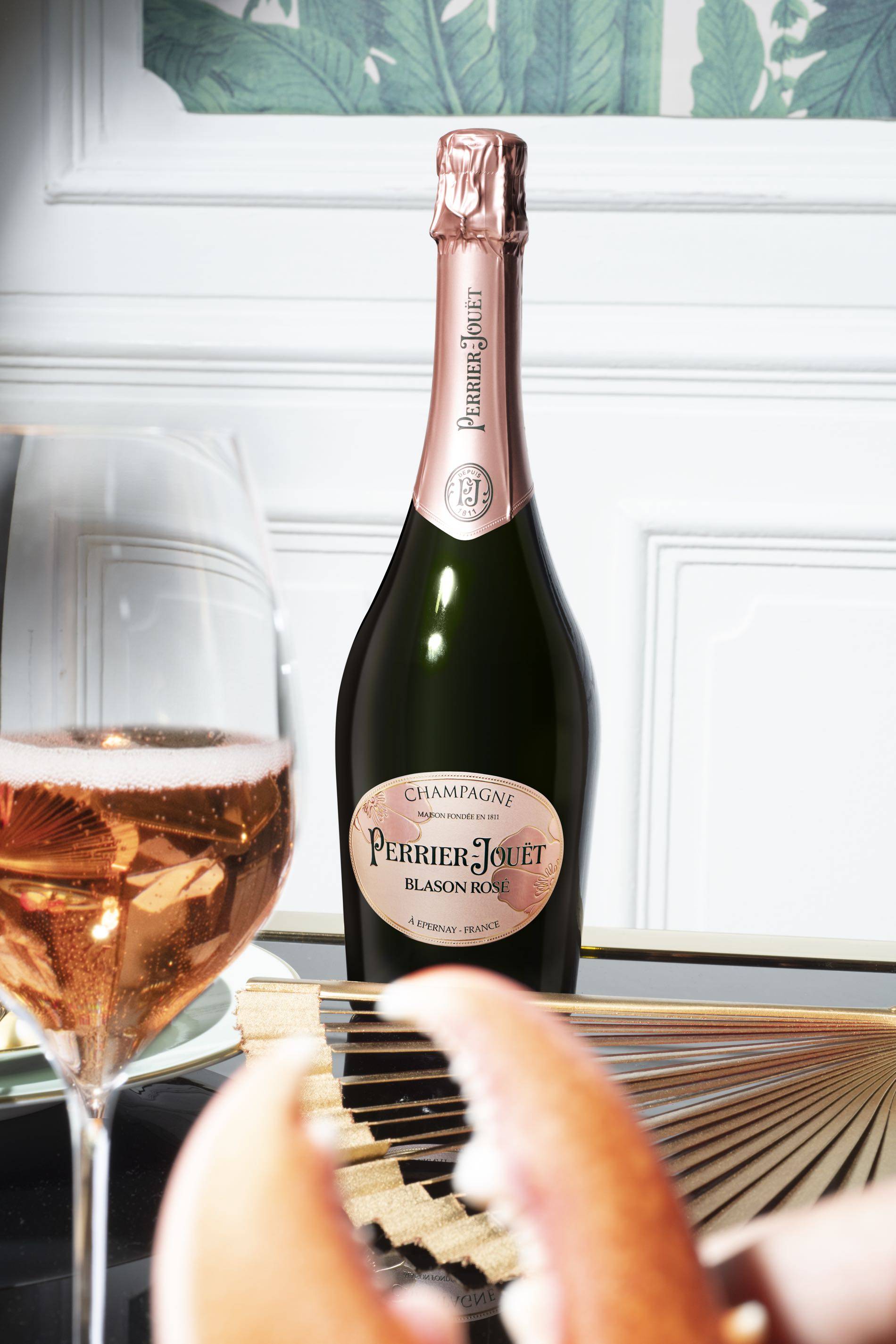 Perrier-Jouët Unveils New Bottling for its Blason Rosé Champagne | SENATUS