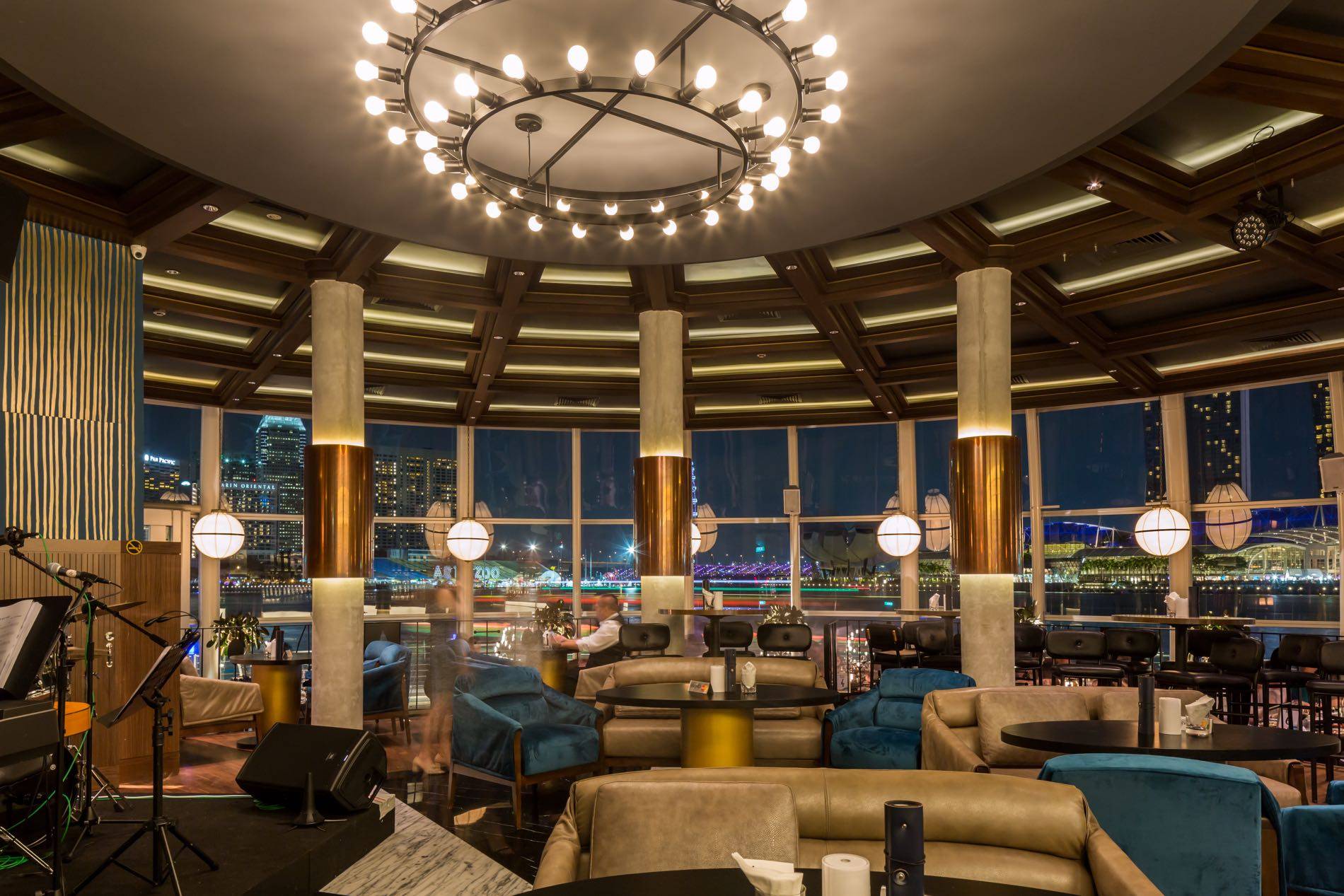 "The Most Beautiful Jazz Lounge in the World" - Monti in Singapore ...