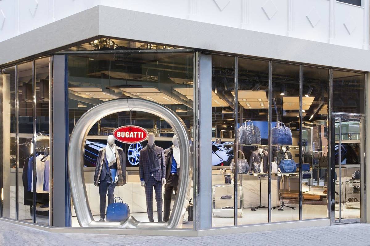 Bugatti Opens 1st Retail Boutique in London | SENATUS