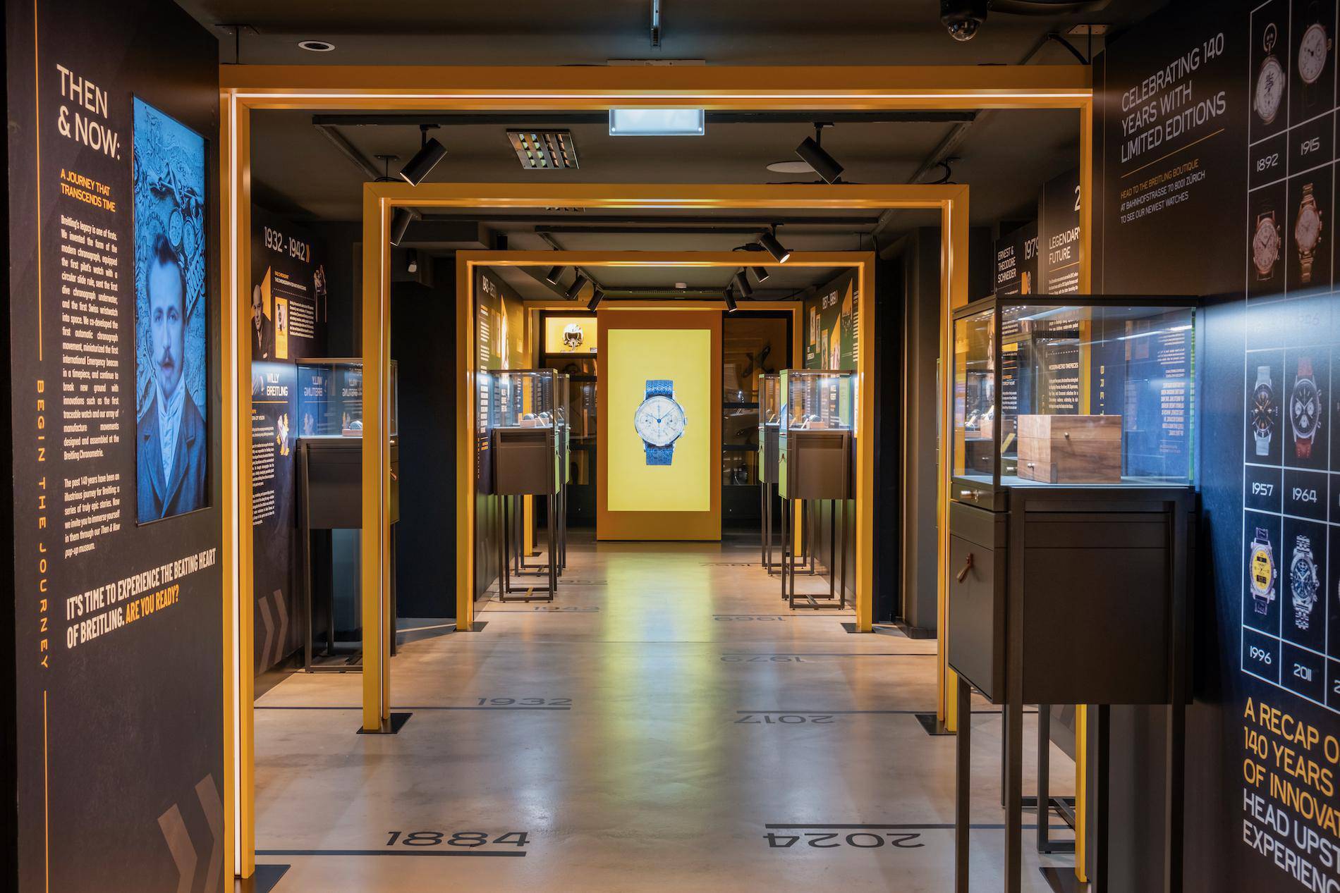 Breitling opens its first ever pop-up museum in Zurich - as part of ...
