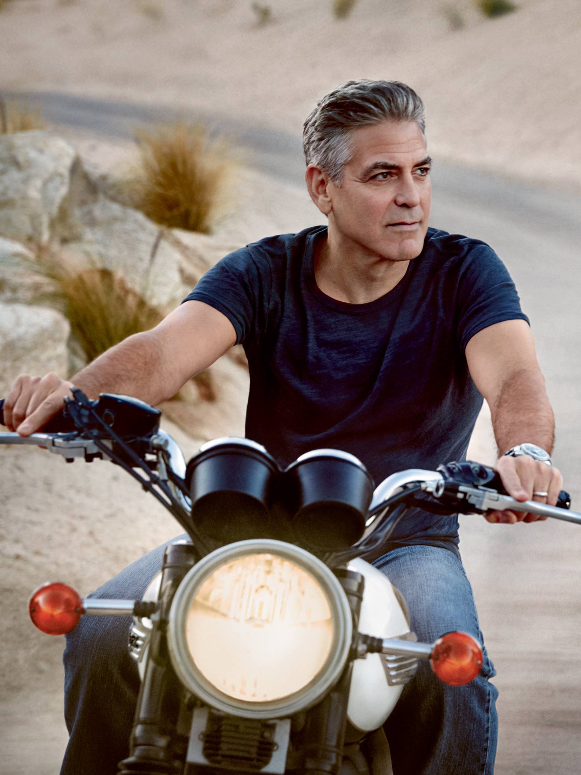 George Clooney Fronts Campaign for New OMEGA Speedmaster 57 | SENATUS
